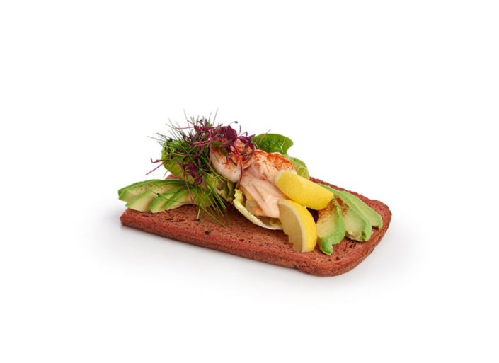 Tiger Prawn Open Sandwich - The Coffee Tree